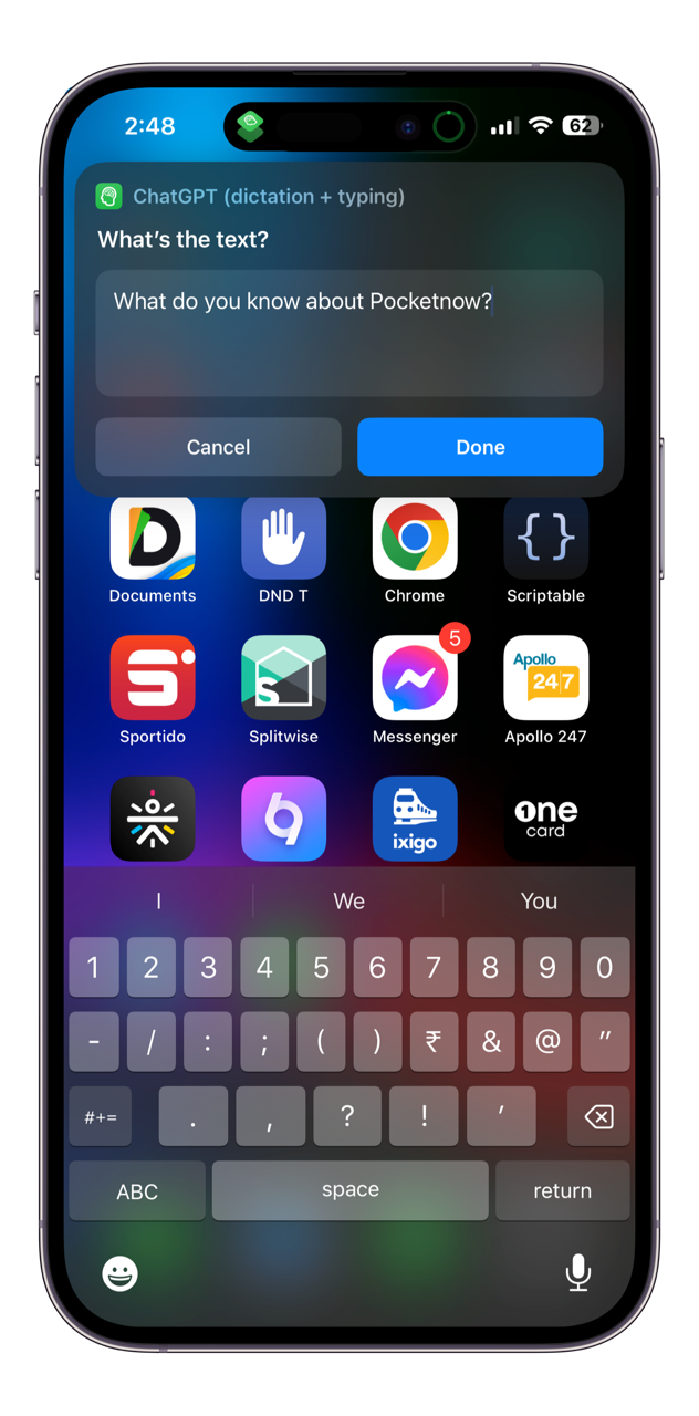Here’s the best way to access ChatGPT on your iPhone