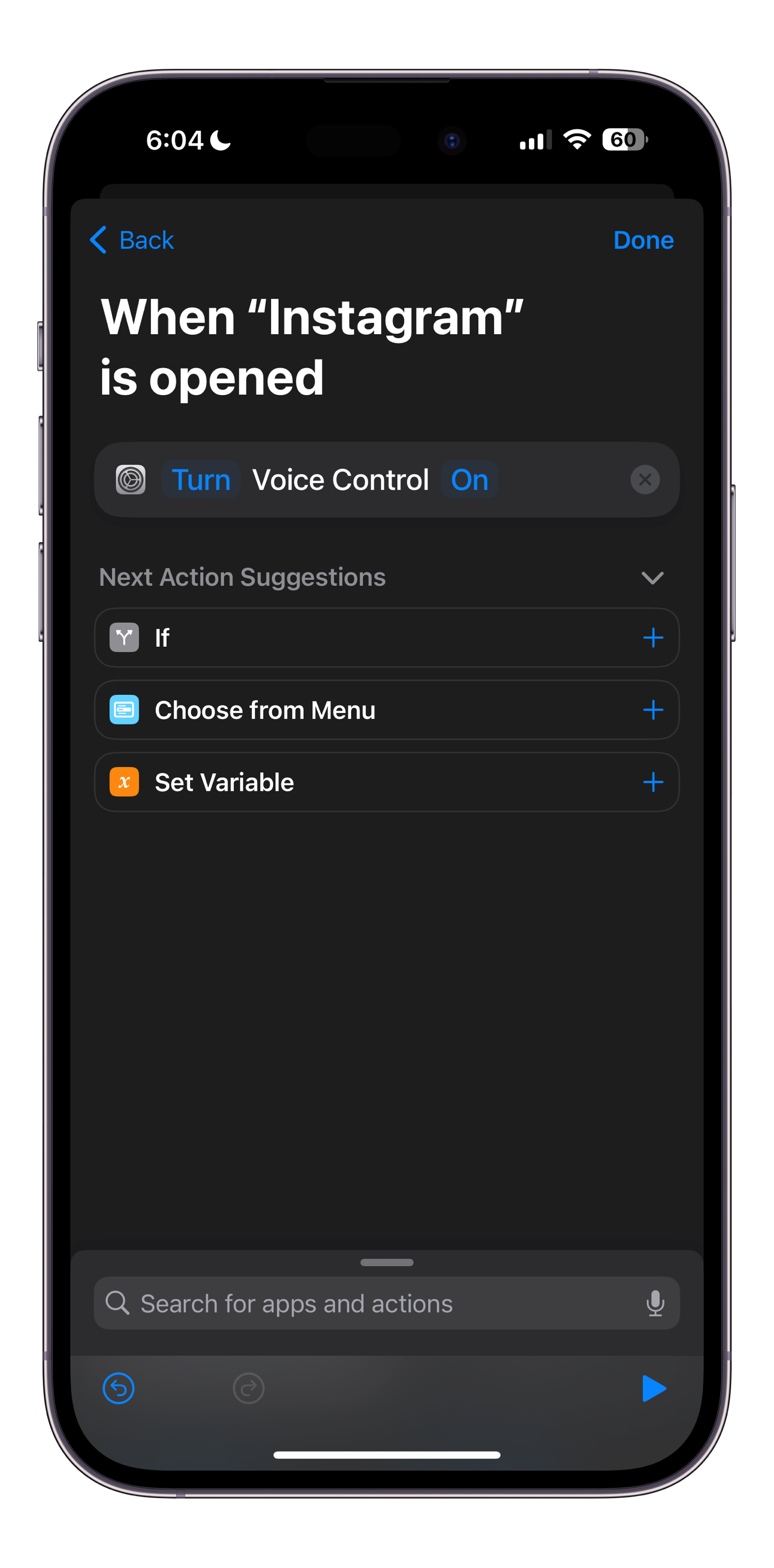 How to scroll TikTok and Instagram videos hands-free on iPhone using voice