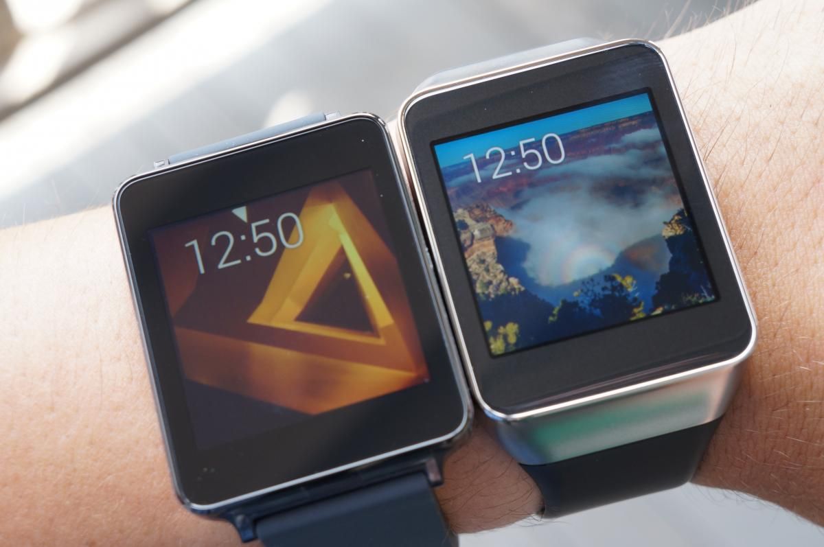Android Wear gallery: the LG G Watch and Samsung Gear Live in photos
