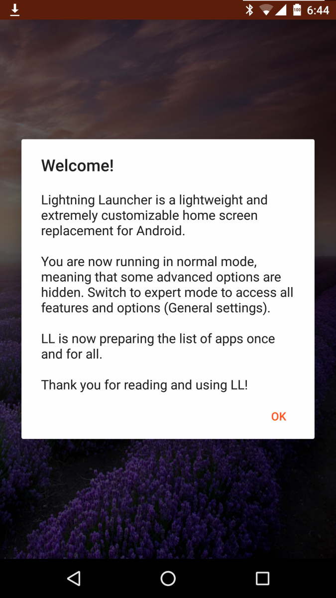Android Launcher: Lightning Launcher