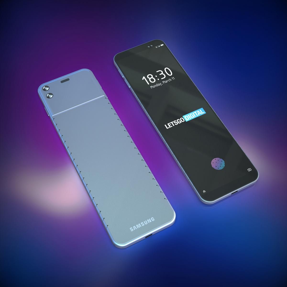 Samsung Galaxy Band? Bend? A phone on your wrist