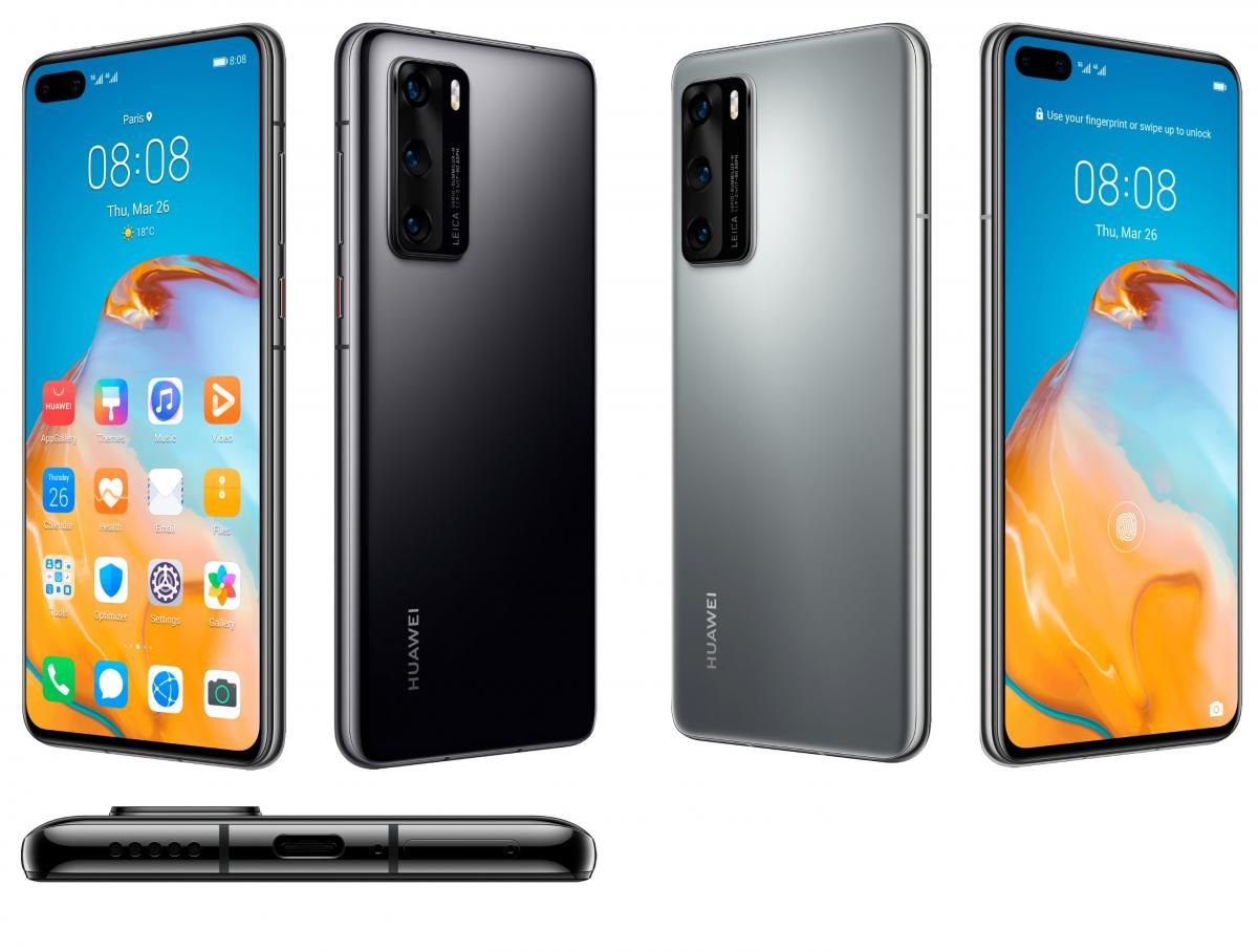 New press renders leaks of the Huawei P40 and P40 pro have emerged