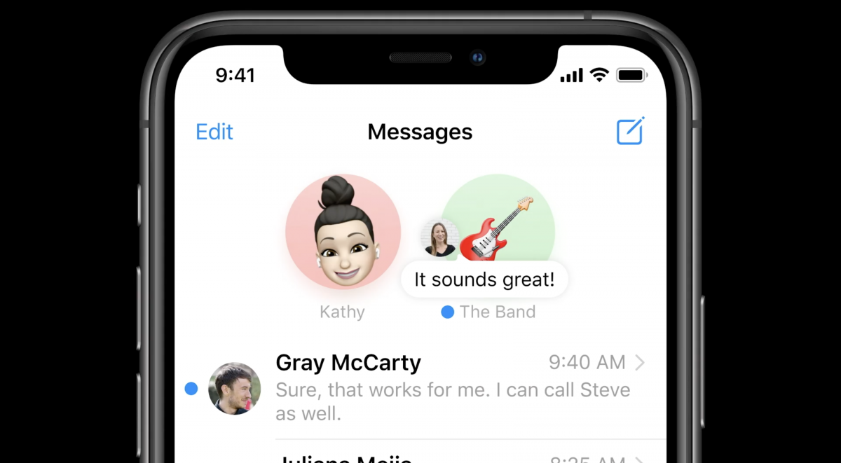 Messages is also getting new features with iOS 14