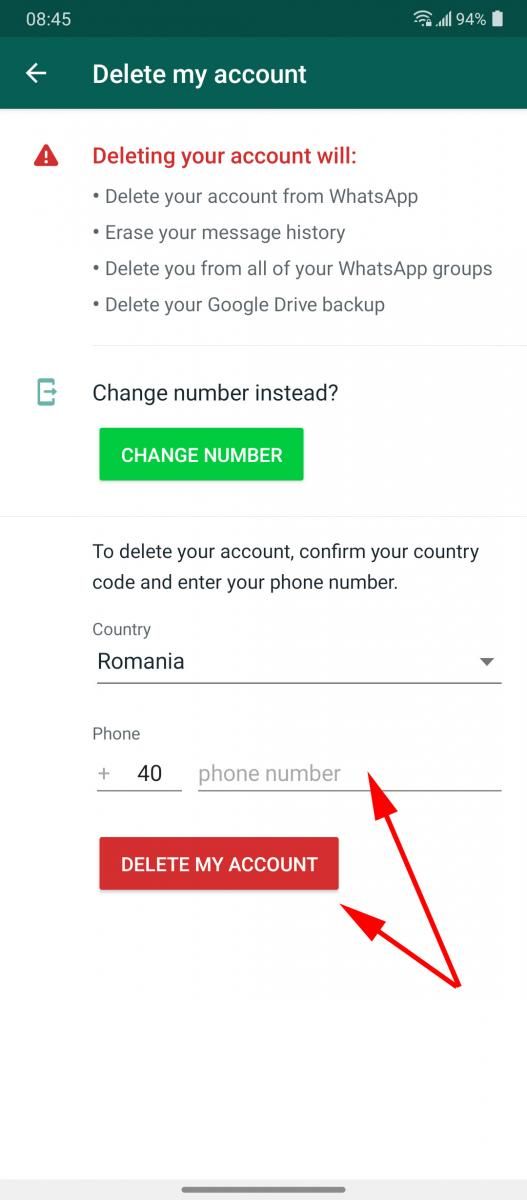 How to delete your WhatsApp account and save your data