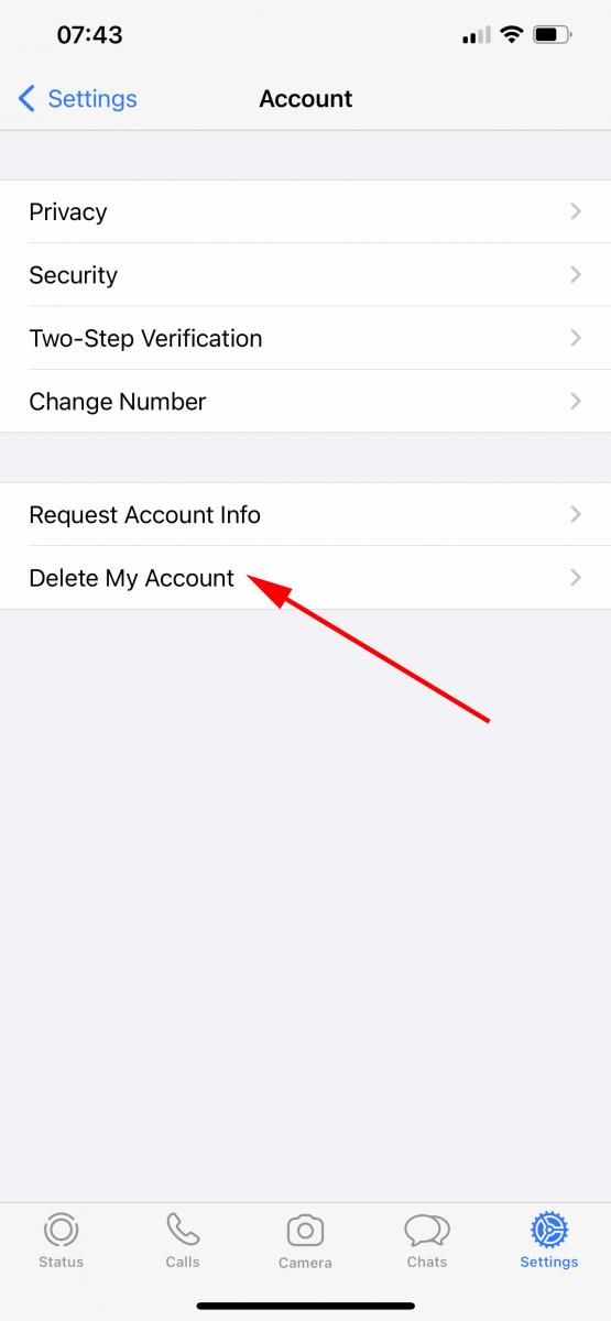 How to delete your WhatsApp account and save your data