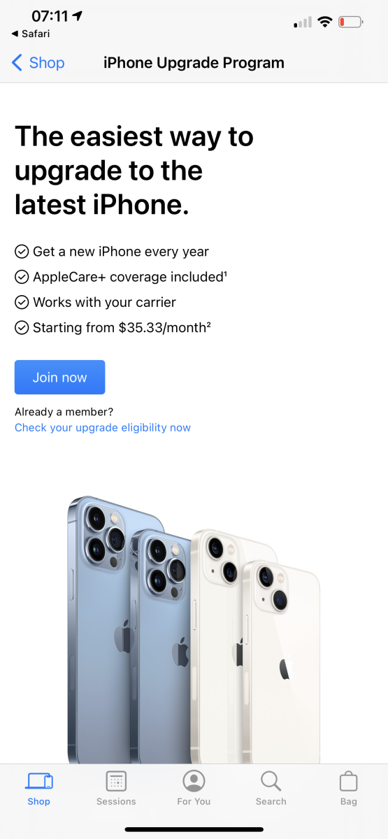 How to get pre-approved loan for the iPhone Upgrade Program