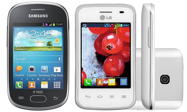 Samsung, LG announce triple-SIM Android phones