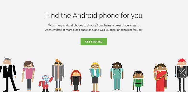 New Google tool helps pick the perfect Android smartphone for you