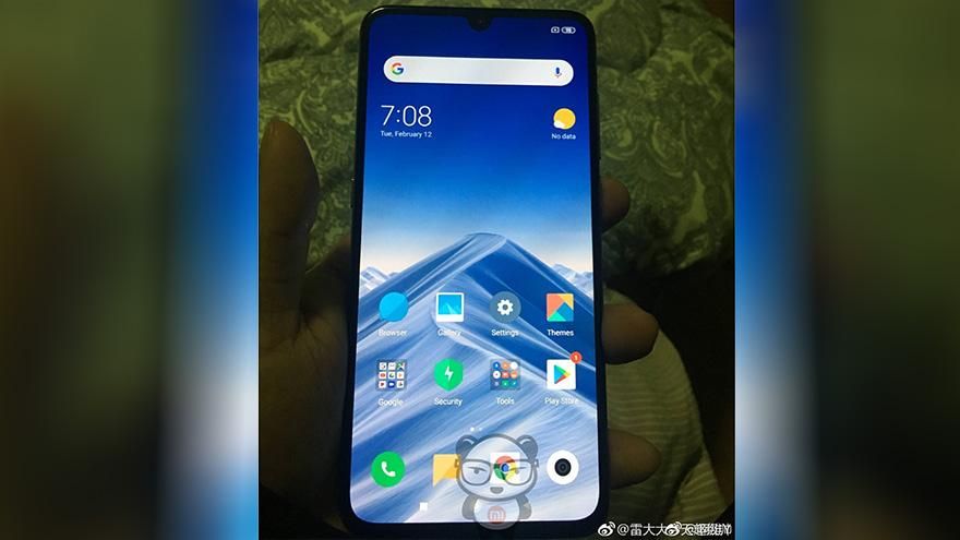 Xiaomi Mi 9 leak reveals U-shape notch, SD855, 6/128GB, 3 cameras