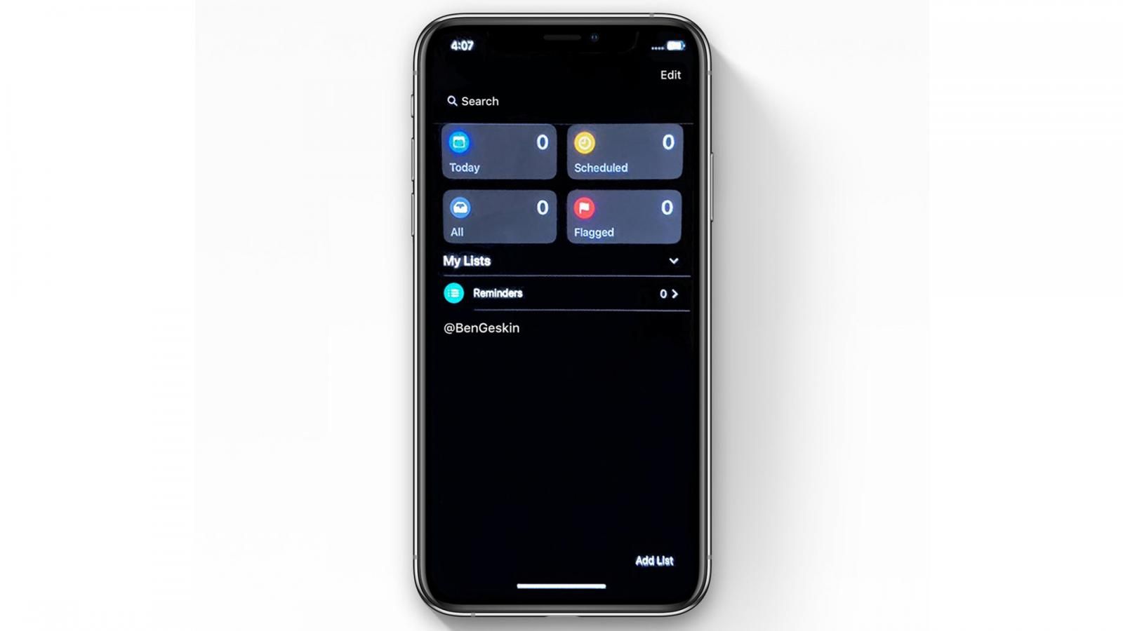 Leak Ios 13 Dark Mode New Reminders App And Volume Indicator