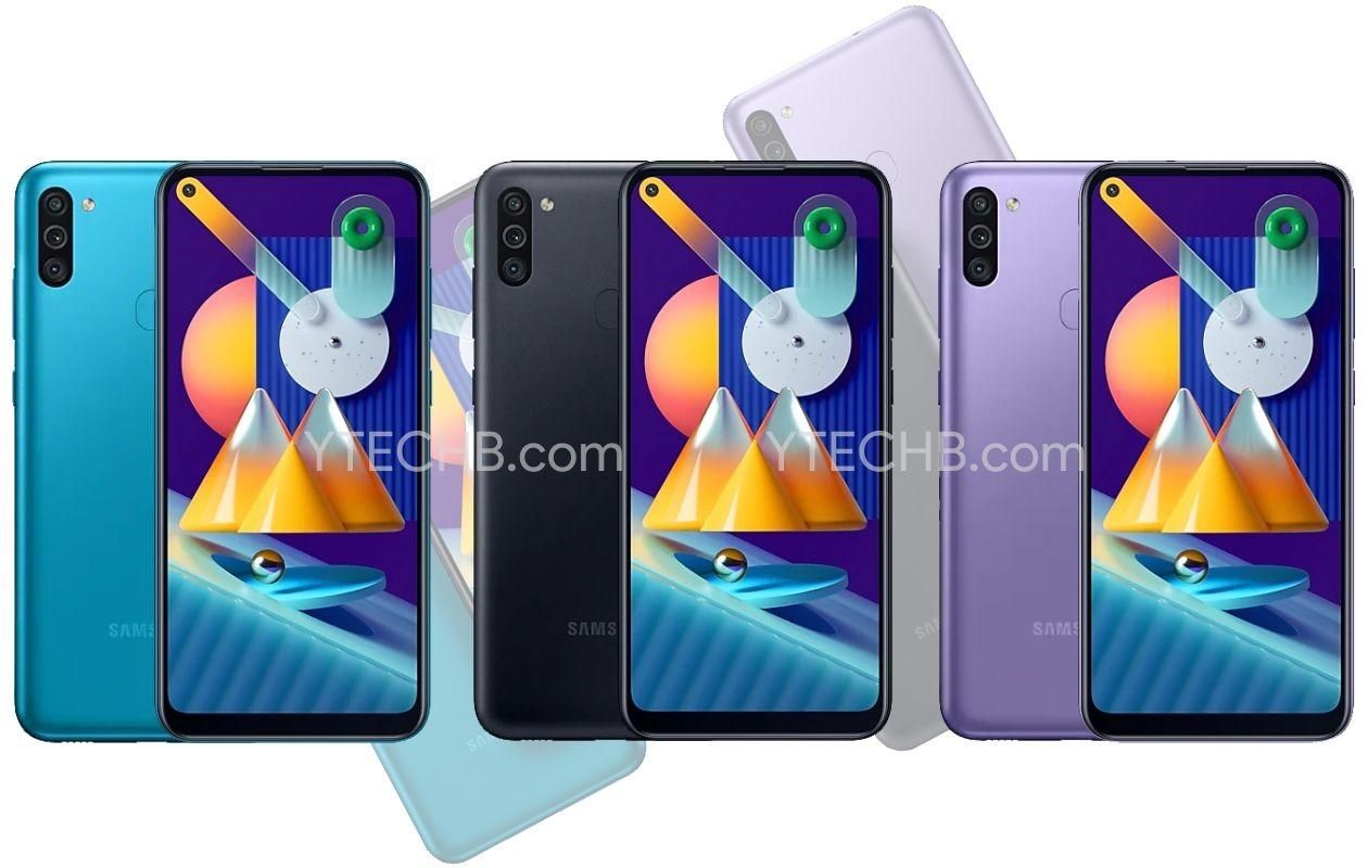 Samsung Galaxy M11 renders and complete specs leaked ahead of launch