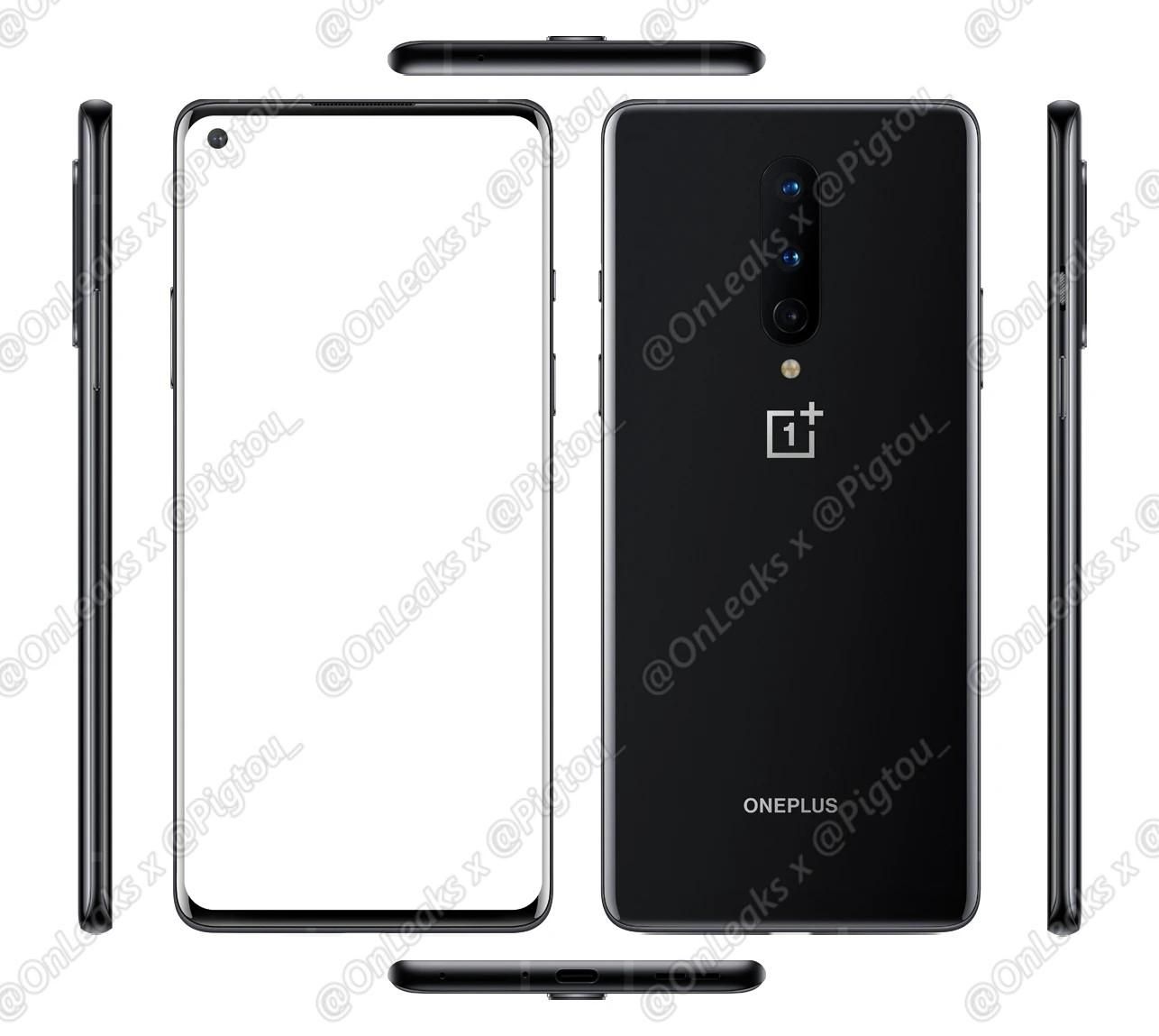 OnePlus 8 official renders and specifications leaked yet again