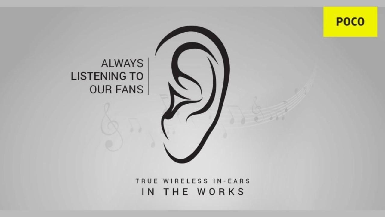 POCO Pop Buds true wireless earbuds to launch in India soon