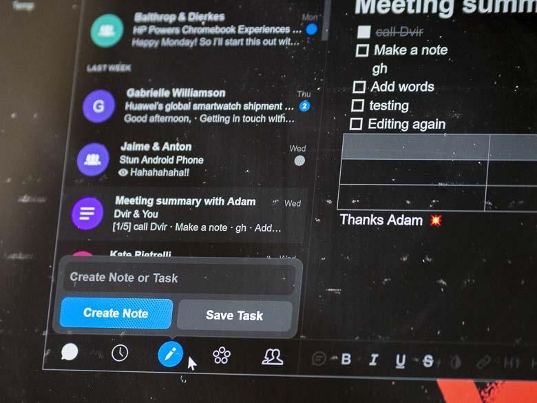 Collaborative notes and tasks come to Spike Messaging