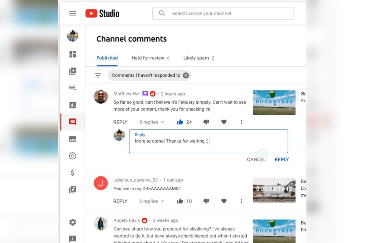 Google brings SmartReply to YouTube, but only for creators