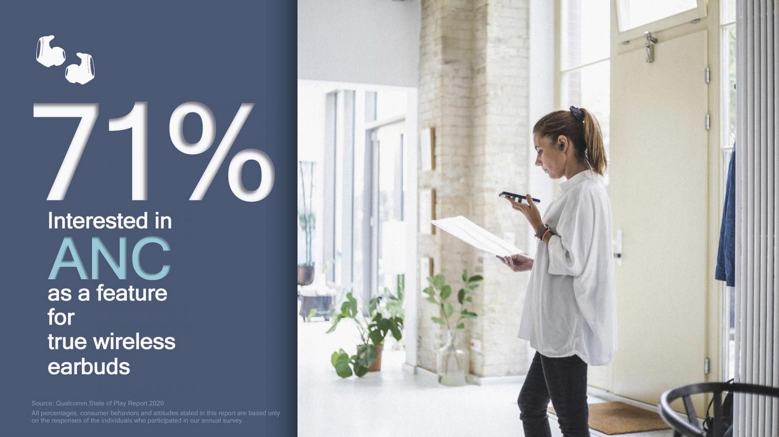 Qualcomm Adaptive ANC offers enhanced comfort, sound quality for true ...