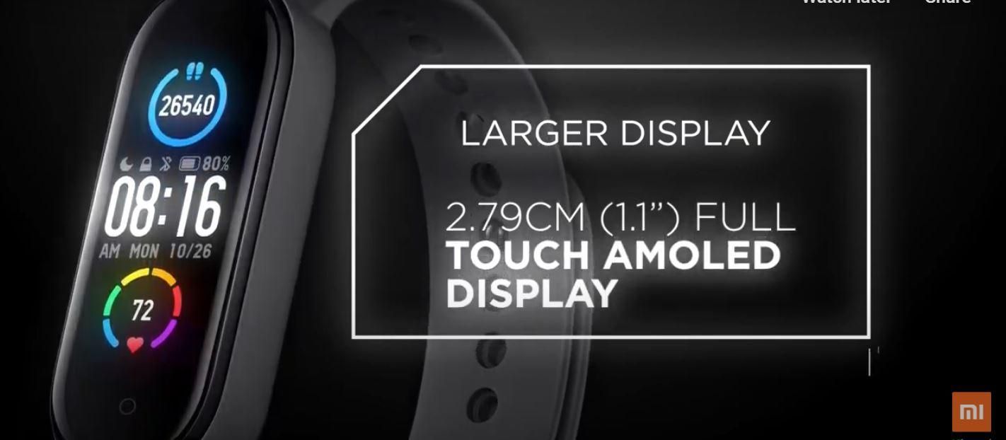Mi Smart Band 5 with AMOLED display, heart rate sensor goes official