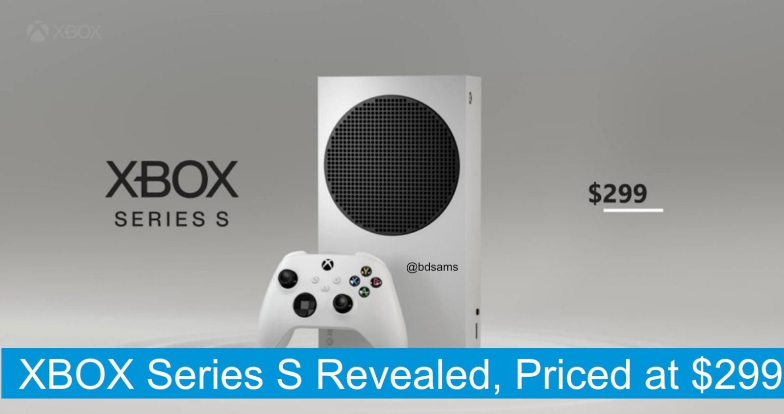 Here’s your first look at Microsoft’s cheaper Xbox Series S console