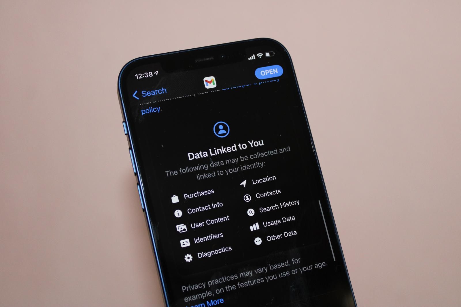 Gmail for iOS finally gets privacy labels on App Store
