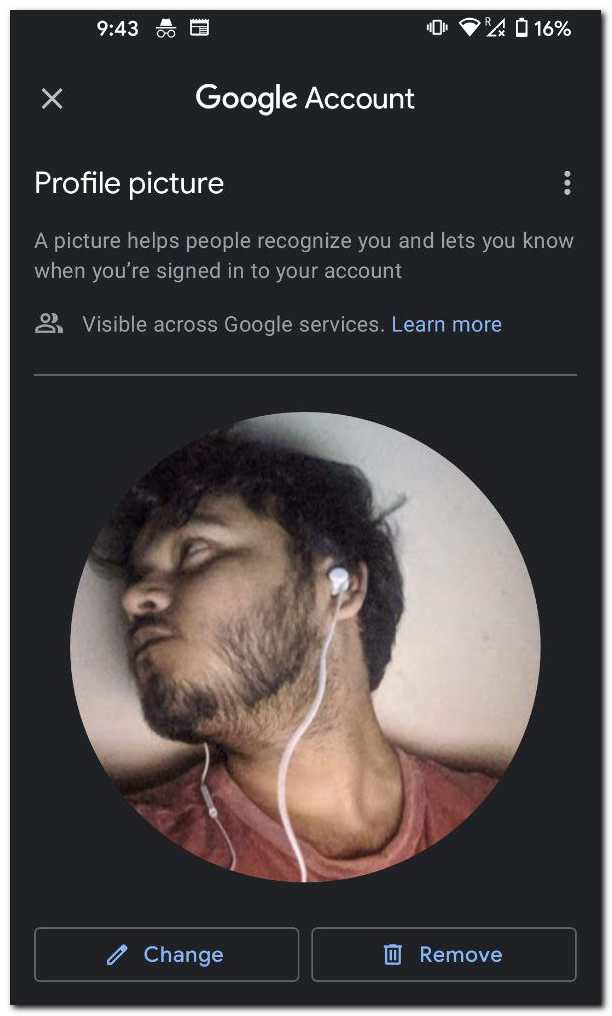 Google Contacts now lets you change that vintage Google Account profile ...