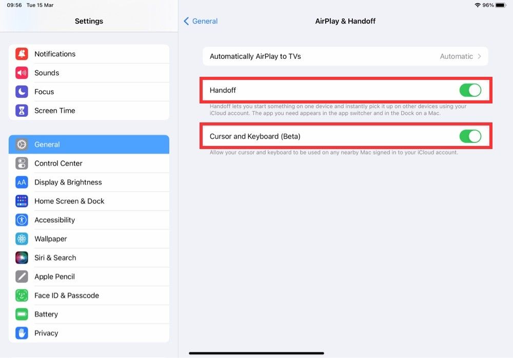 How to set up Universal Control between your Mac and iPad?