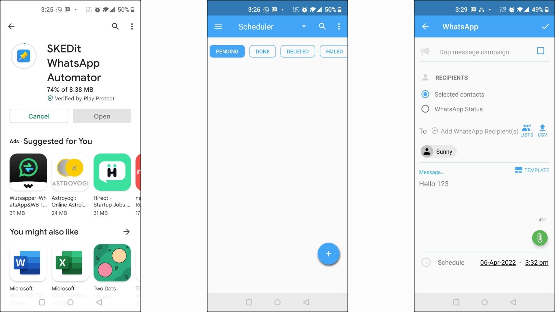How to schedule WhatsApp messages on Android and iPhone