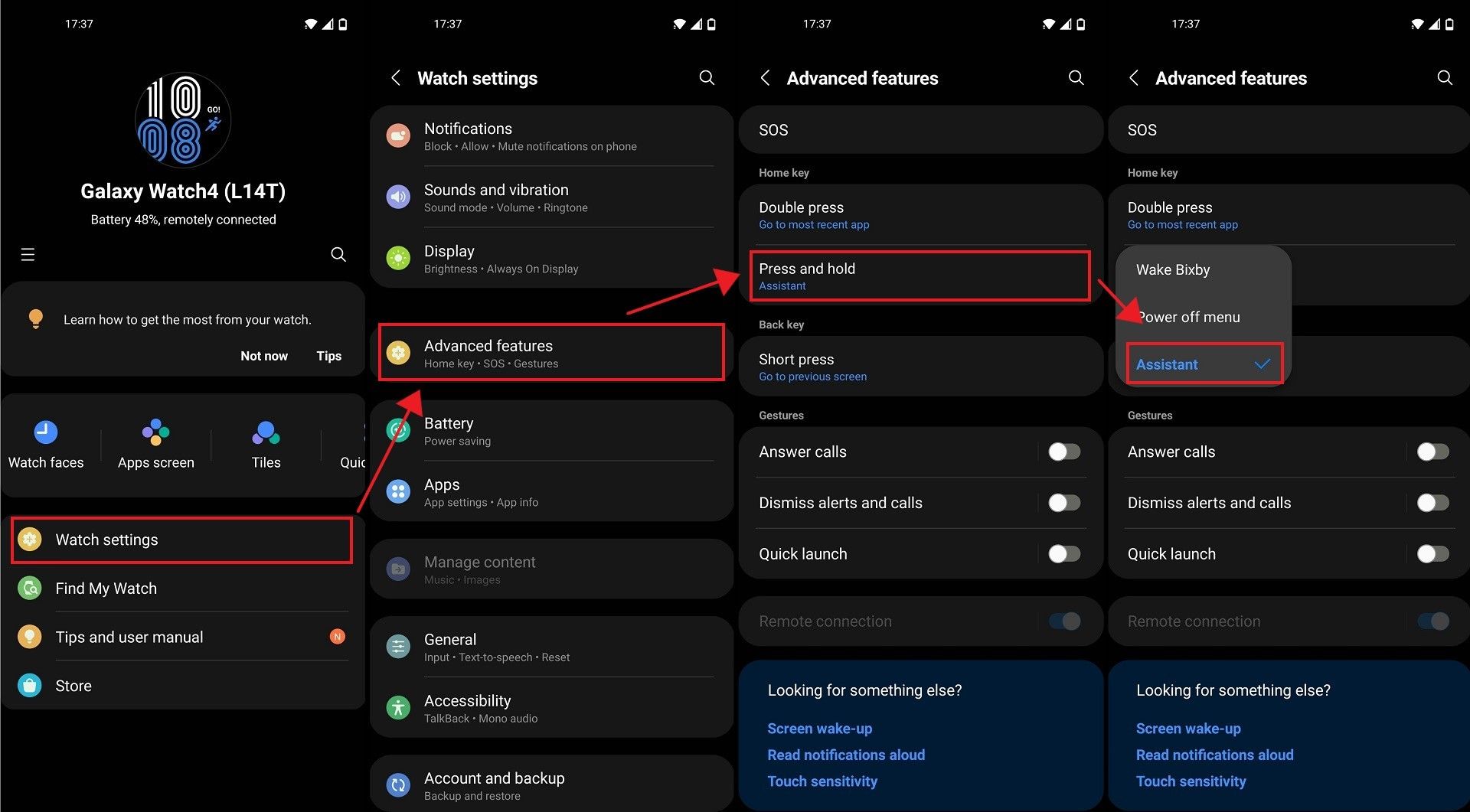 How to set up Google Assistant on Galaxy Watch 4?