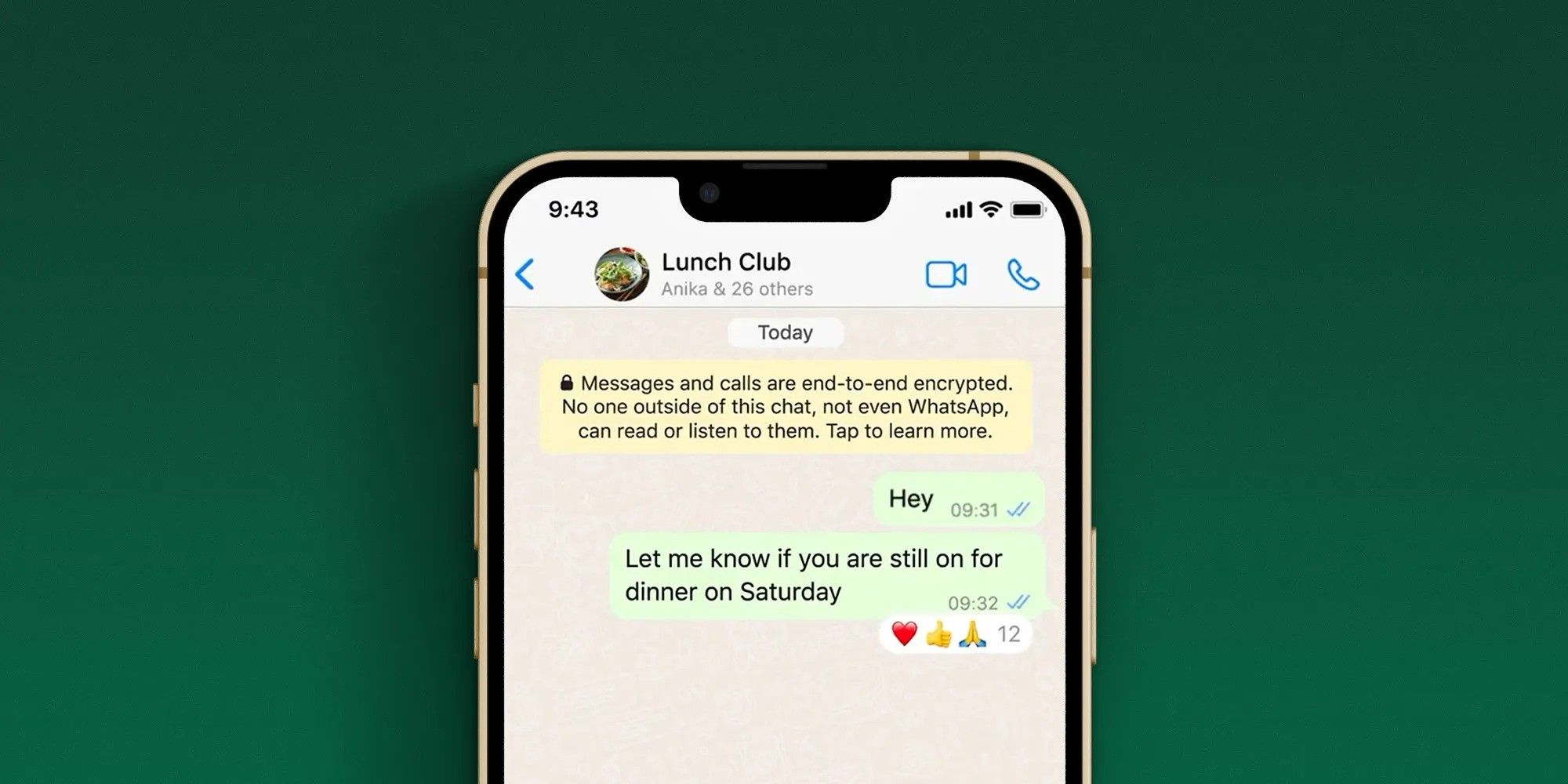 WhatsApp message reactions now available: what are they and how to use them